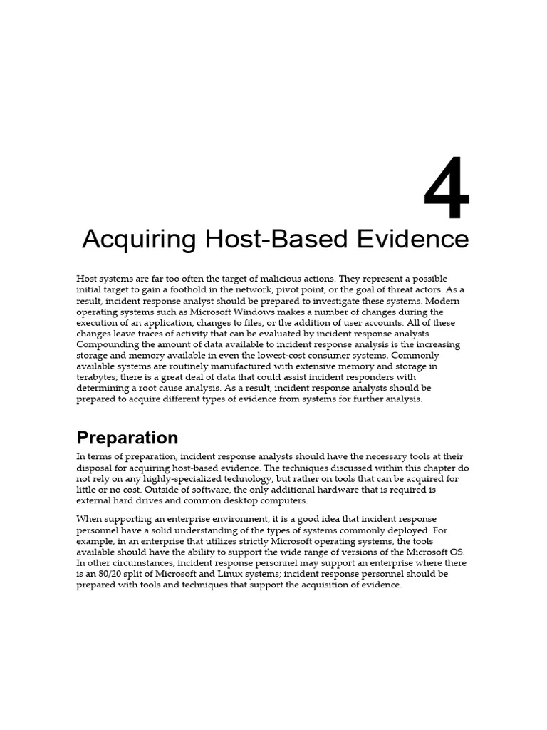 Forensics Basics | Download Free PDF | Operating System | Malware