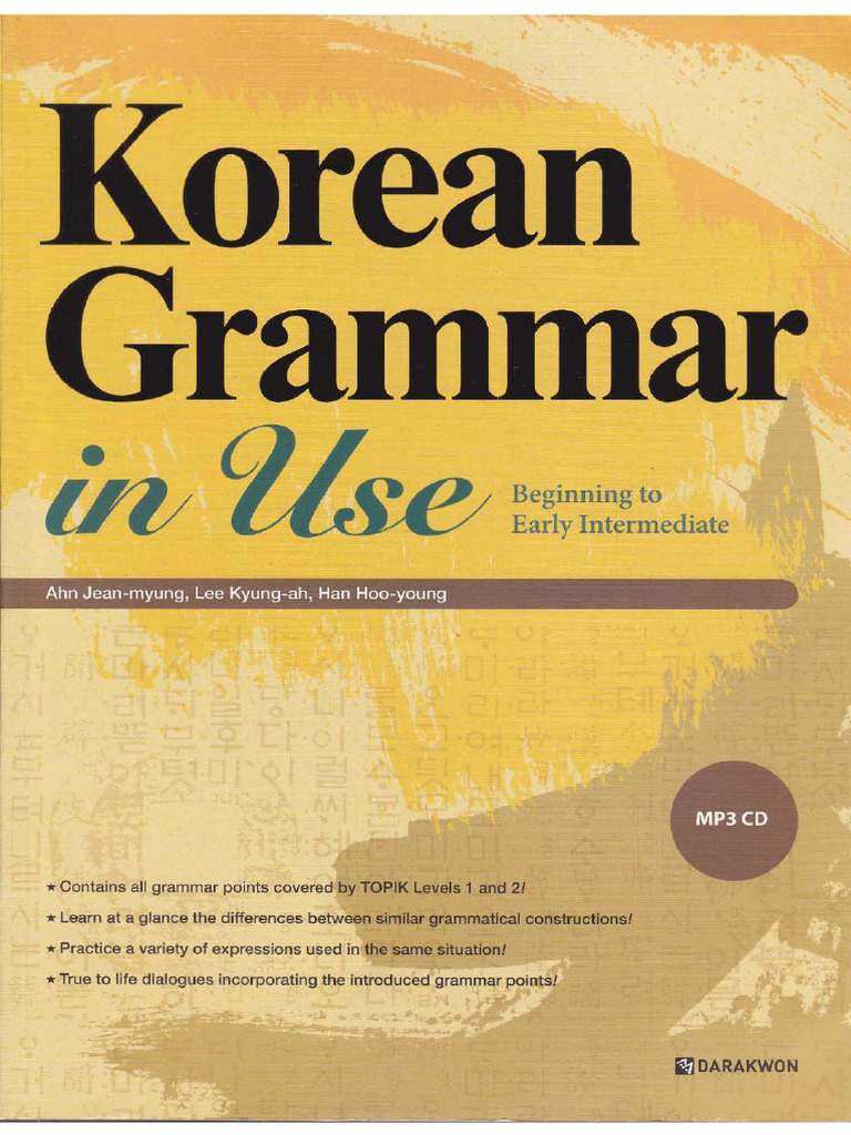 Korean Grammar Use 1 Pdf