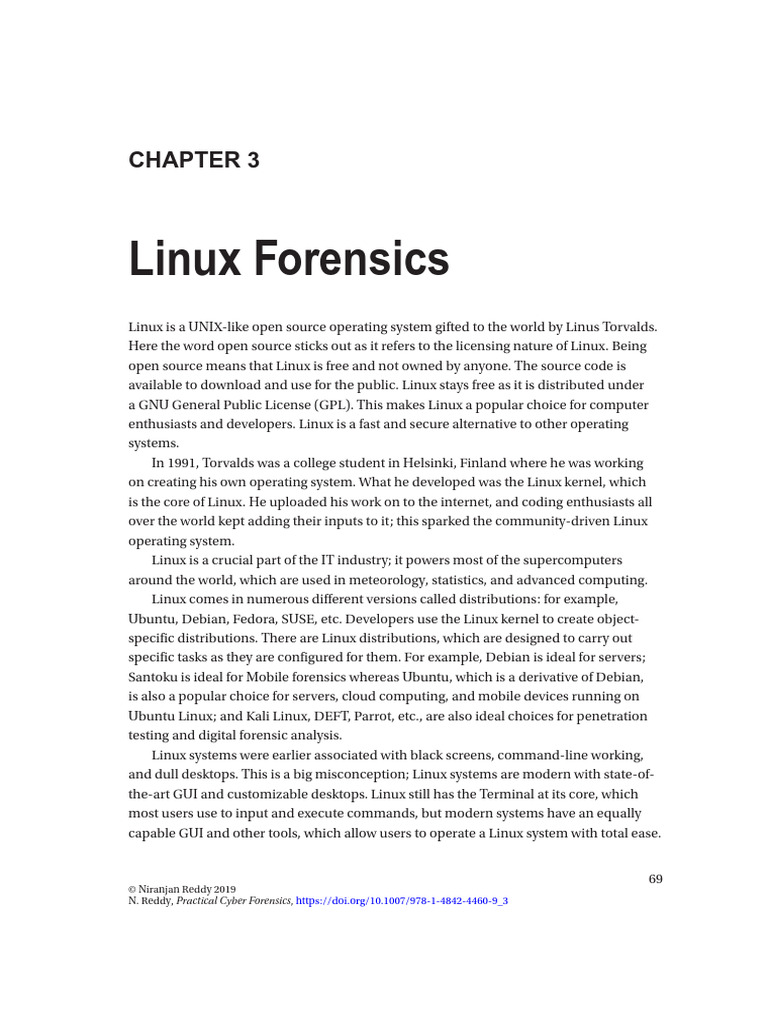 Linux Forensics Part 1 | PDF | Linux | Linux Distribution