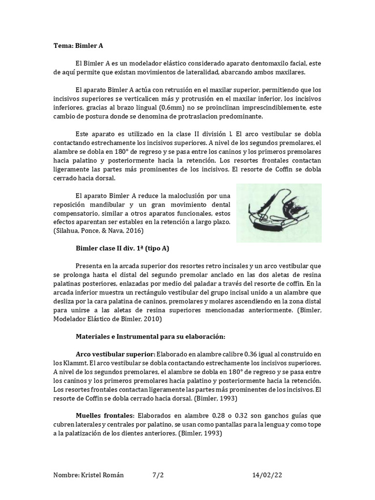 Aparatología 6 ORTODONCIA | PDF | Ortodoncia | Diente