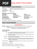 CRC 3013 Soft Seal Safety Data Sheet | PDF | Chemistry | Occupational ...