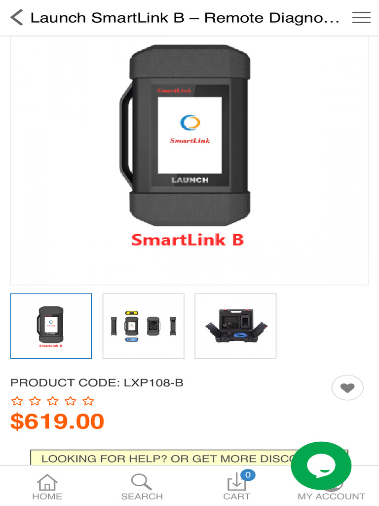 Launch SmartLink B - Remote Diagnostic Device (Vehicle Data Link ...