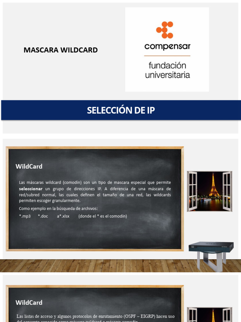 Wildcard | PDF | Dirección IP | Red de arquitectura
