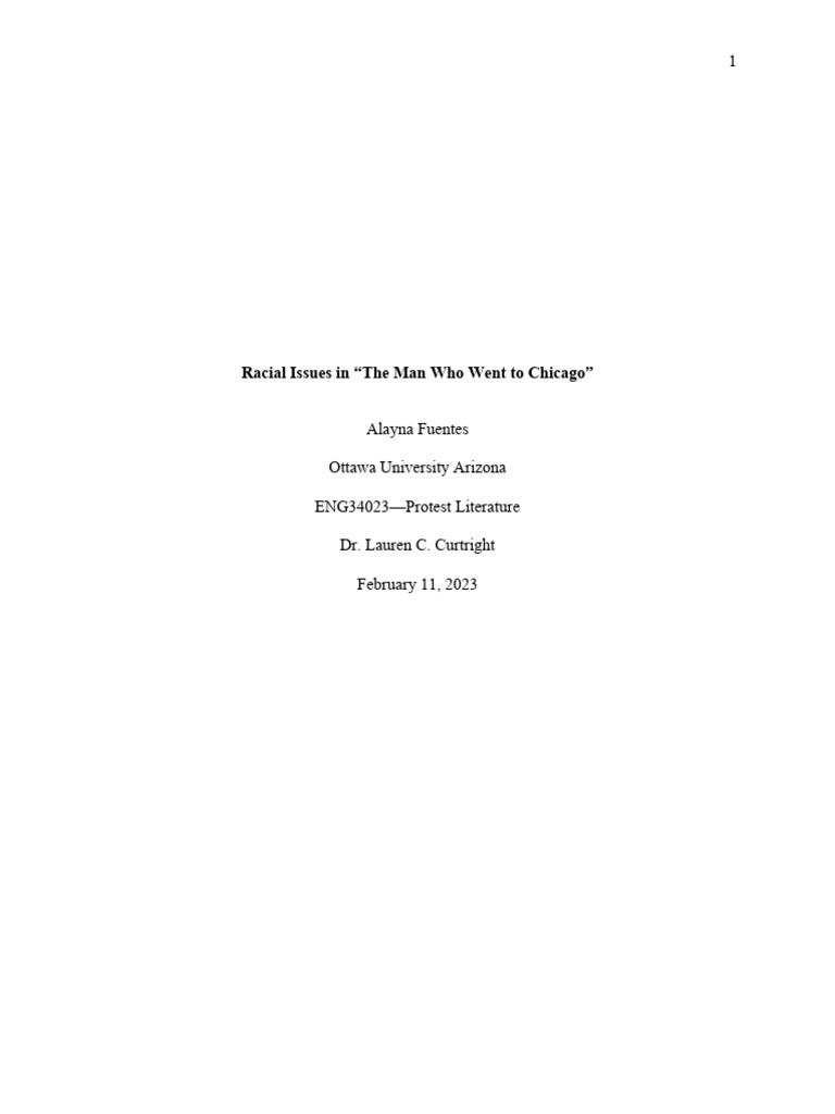 Protest Essay 1 | PDF | Prejudices | Racism