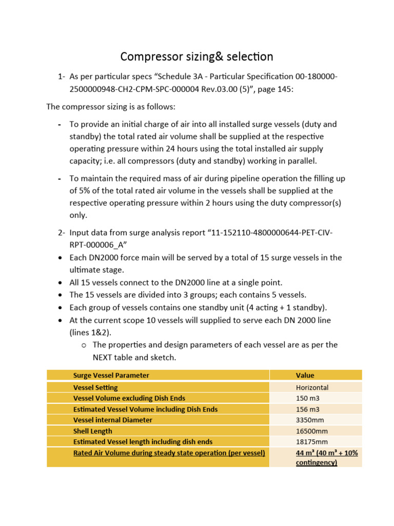 Compressor Sizing | Download Free PDF | Chemical Engineering ...