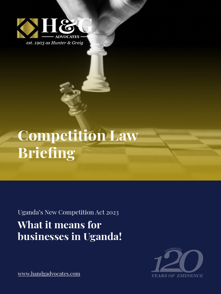 Uganda's Competition Act 2023 | PDF | Competition Law | Mergers And ...