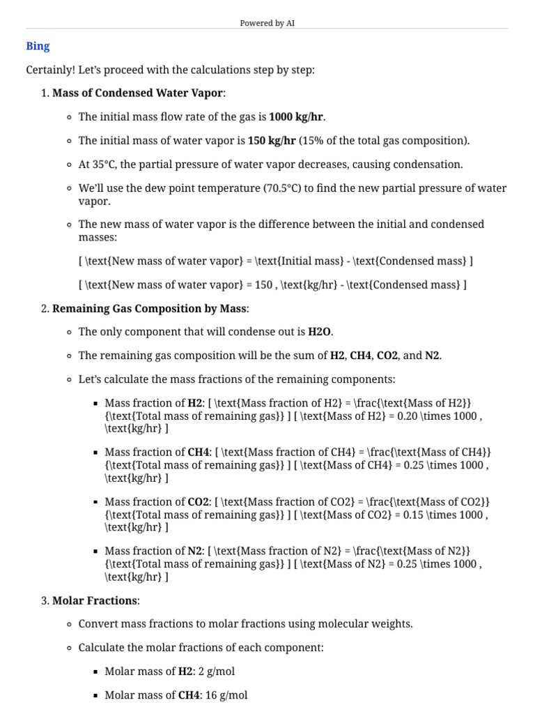 Class Note | PDF | Mole (Unit) | Physical Chemistry