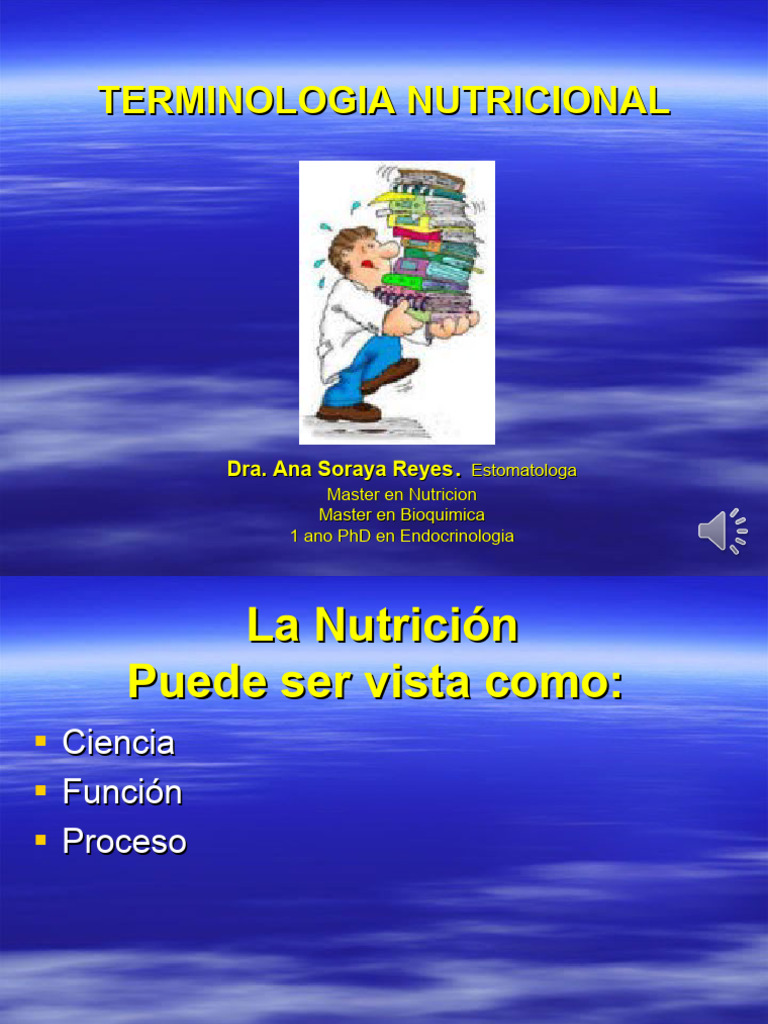 Conceptos Basicos en Nutricion | PDF | Nutrición | Dieta y nutrición