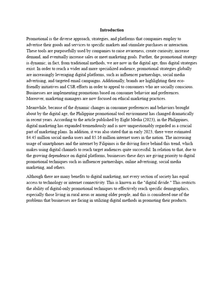 Intro Tioc | Download Free PDF | Digital Marketing | Marketing