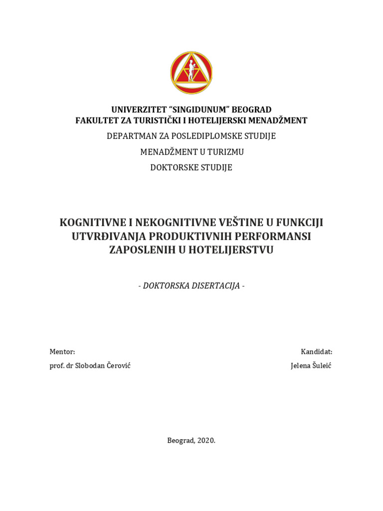 Jelena Šuleić - DDR | PDF