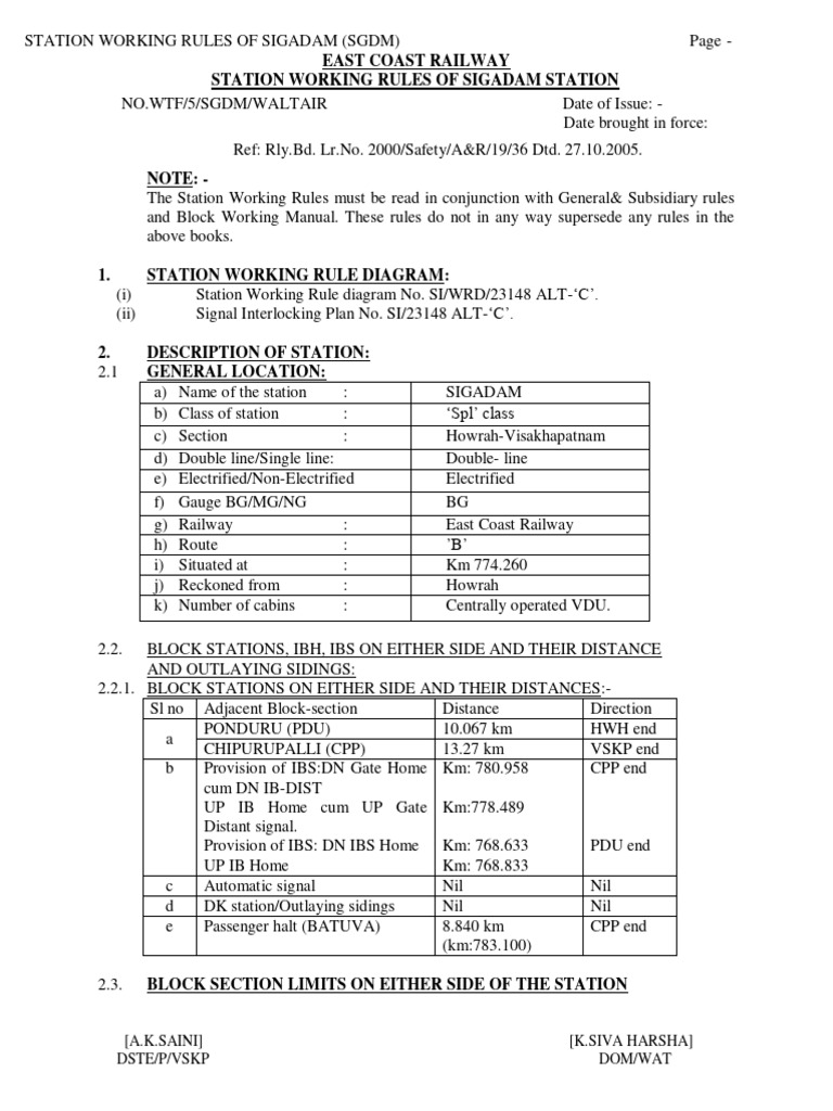SGDM | PDF | Rail Transport | Rail Infrastructure
