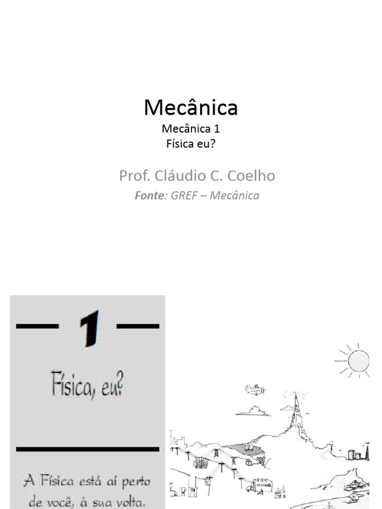 GREF Mecanica 1 - Física, Eu | PDF