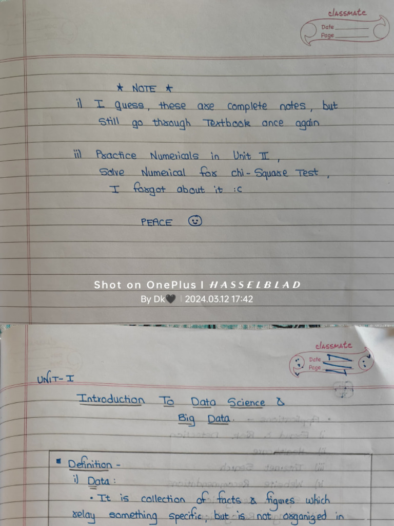 DSBDA Insem Notes by DK? | PDF