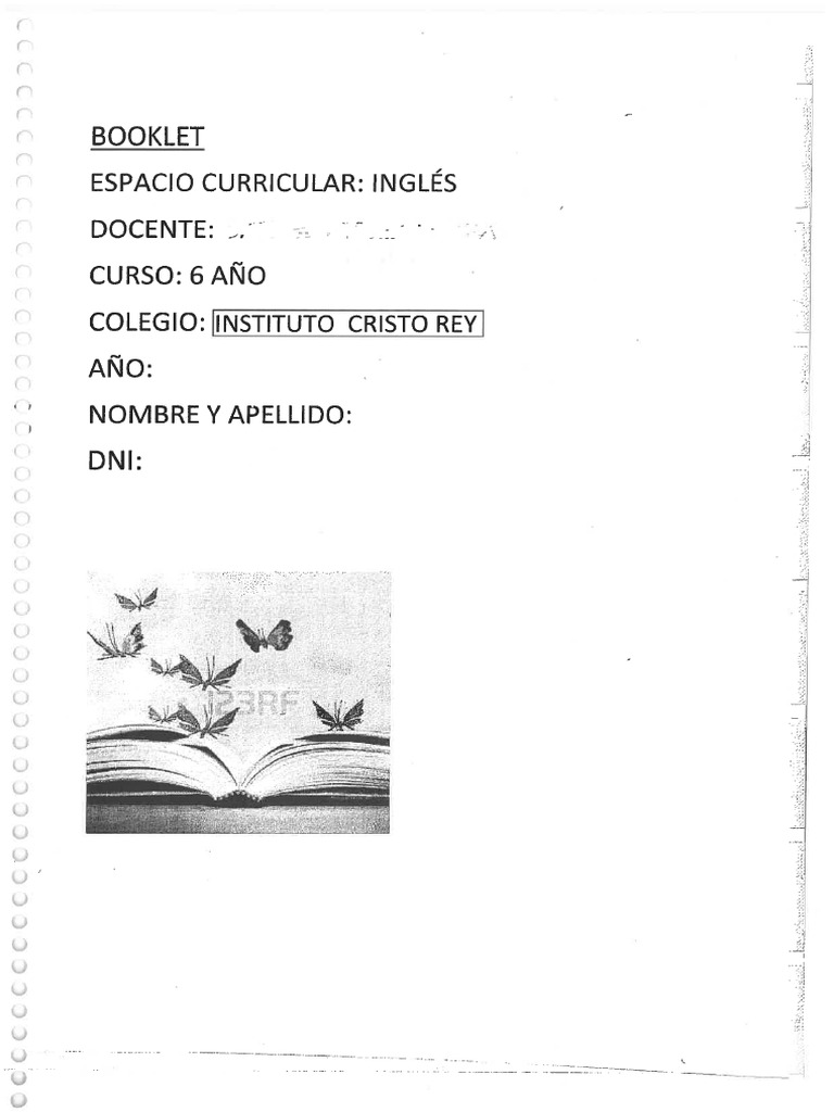 Ingles 6to Año | PDF
