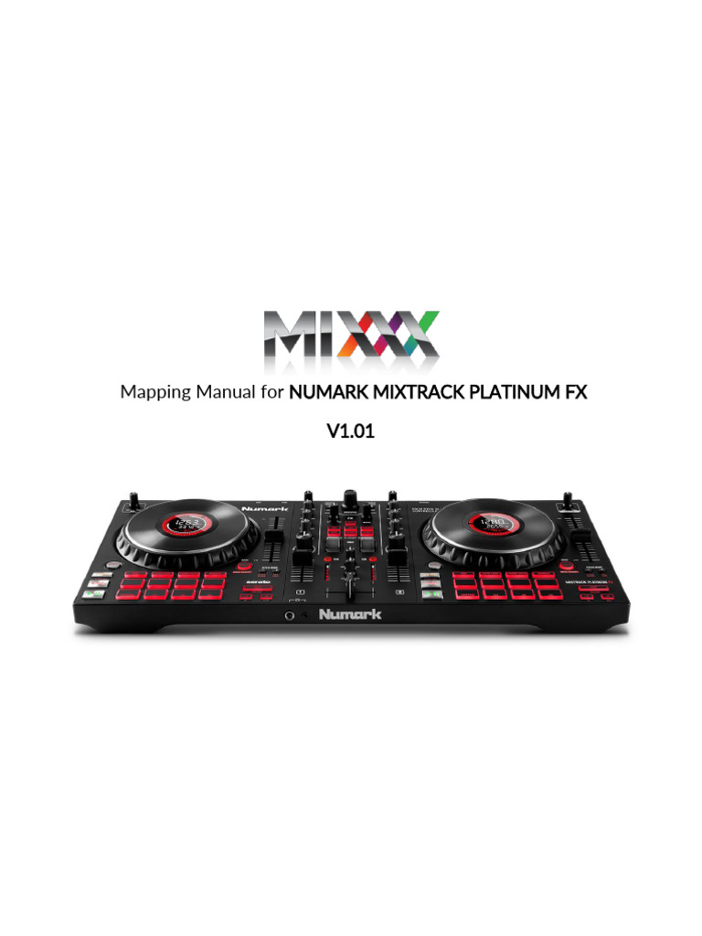 MIXXX Mapping Manual For Mixtrack Platinum FX (v1.01) | PDF ...