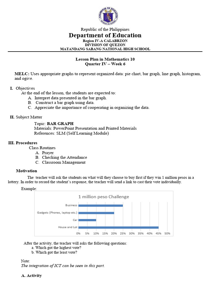 Lesson Plan - Math 7 | Download Free PDF | Histogram
