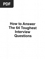 21 Great Answers To Tough Interview Questions | PDF | Job Interview ...