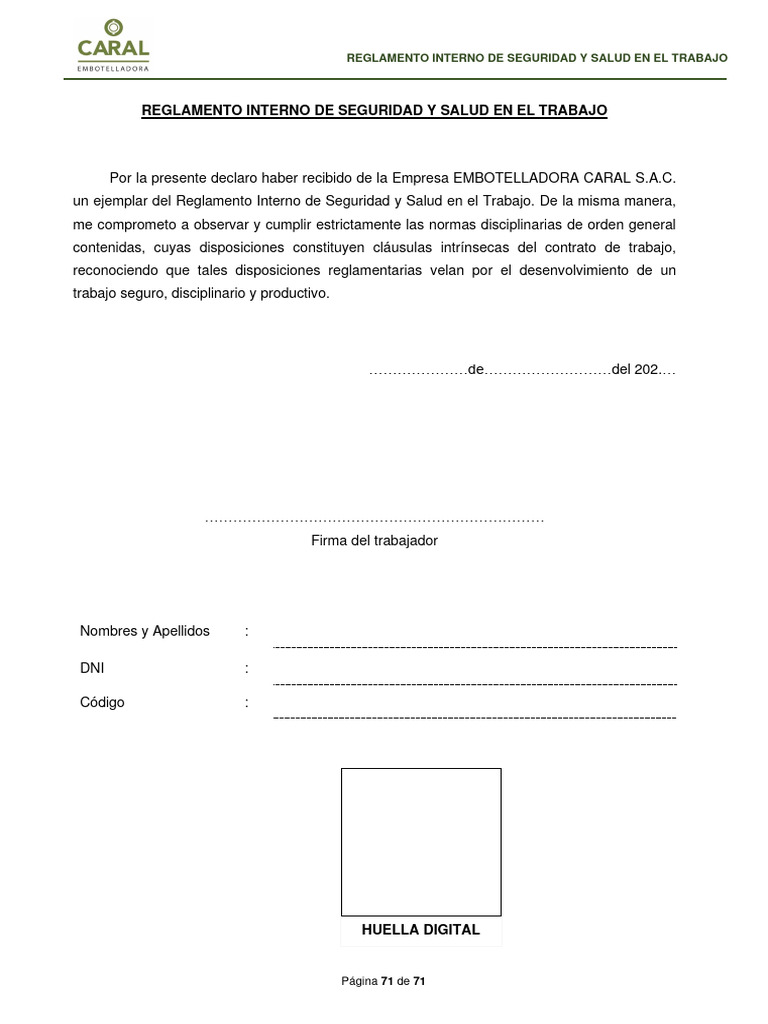 Cargo Entrega Risst | PDF