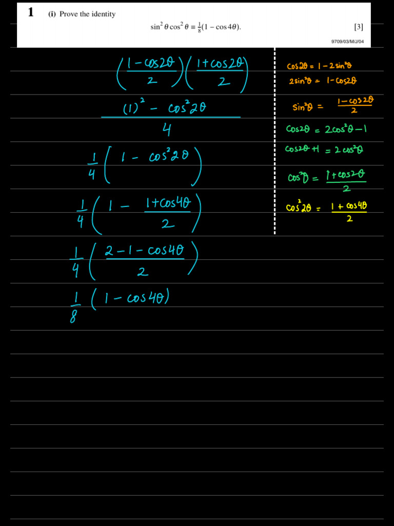 P3 Trigonometry Type 3 Worksheet | PDF