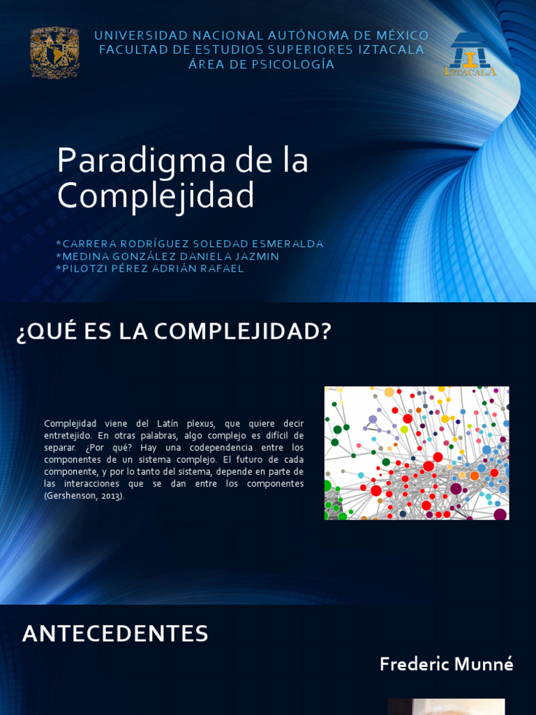 Paradigma de La Complejidad | PDF | Teoría del caos | Termodinámica