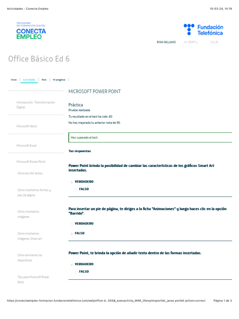 Actividades - Conecta Empleo | PDF | Microsoft PowerPoint | Microsoft