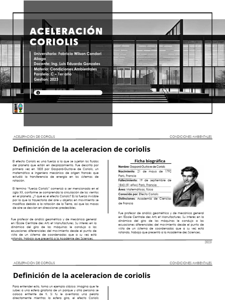 Aceleracion de Coriolis | PDF | Ciclones tropicales | Tierra