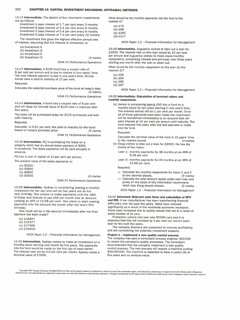 Unit 4 Revision Questions | PDF
