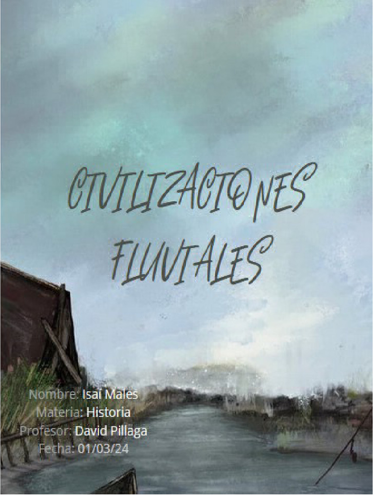 Civilizaciones Fluviales Pdf Mesopotamia Antiguo Egipto