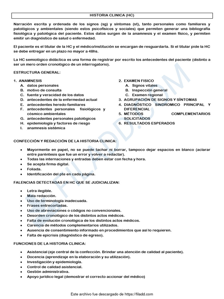 Primer Parcial Semio Sanro | PDF | Heces | Micción