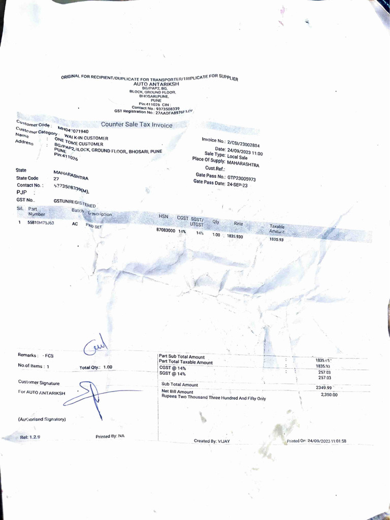 Maintenance Bill | PDF | Taxes | Government Finances