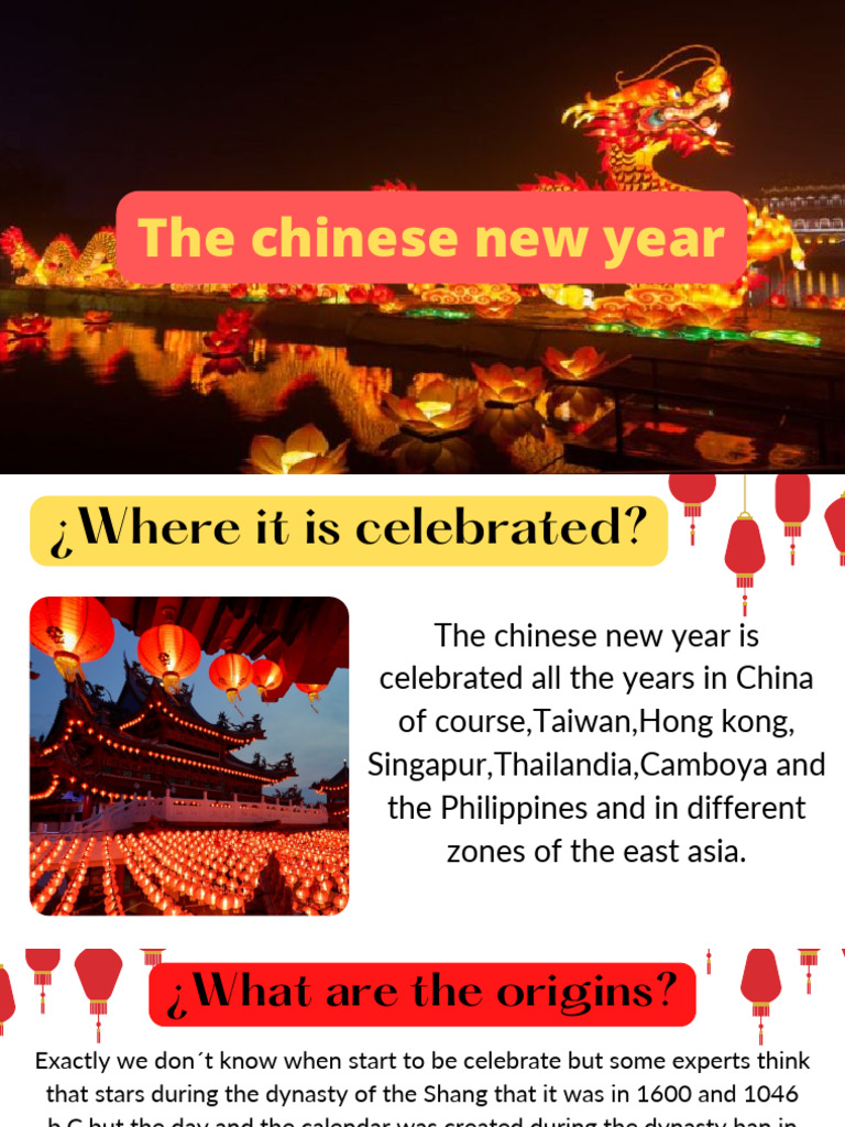 The Chinese New Year | PDF