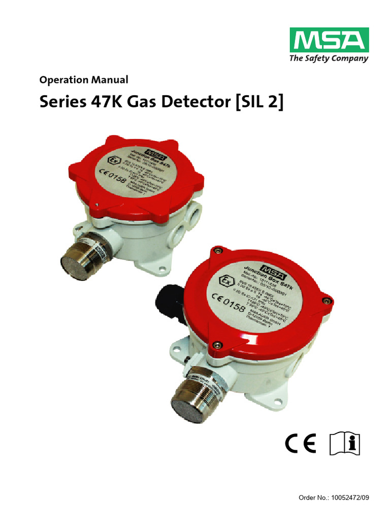Series 47K Gas Detector Operation Manual | PDF | Sensor | Gases