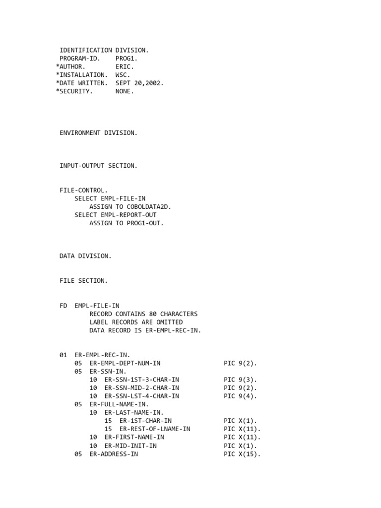 Cob 1 | PDF | Computing | Computer Programming