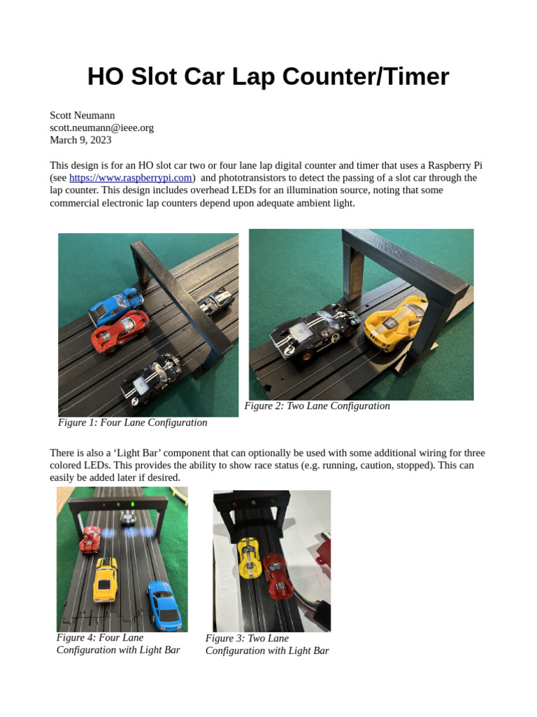 Lap Counter Design | PDF | Icon (Computing) | Raspberry Pi