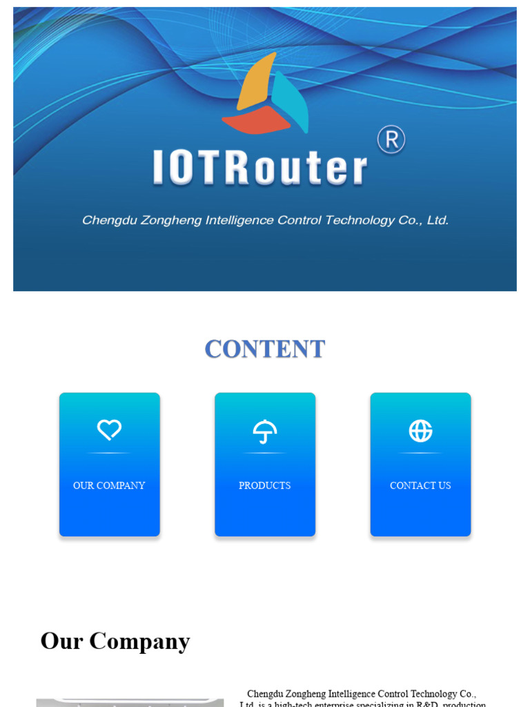 IOTROUTER PRODUCTS Catalogue | PDF | Transmission Control Protocol ...