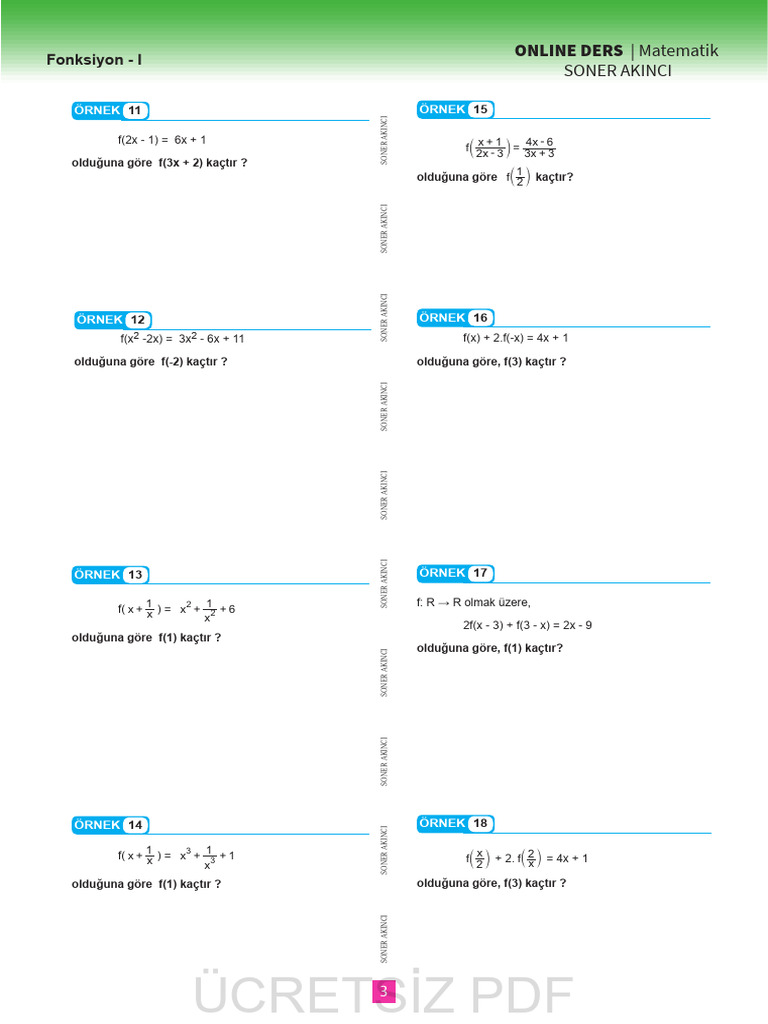 Ders-19 Fonksiyon 02 | PDF