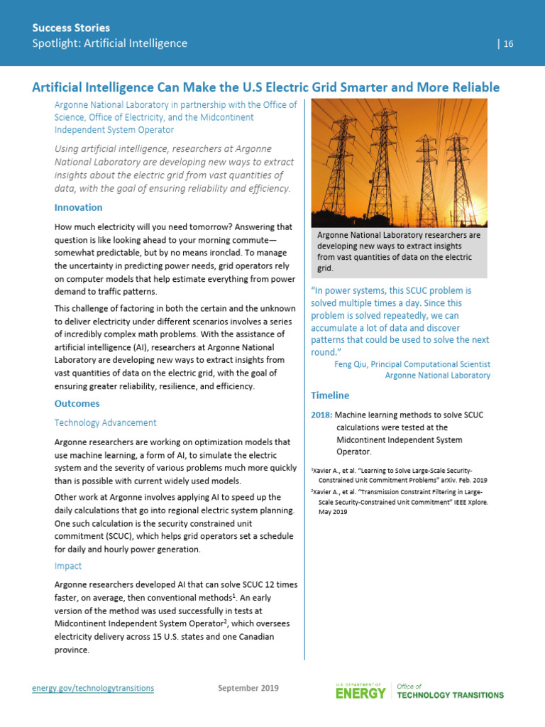 Artificial Intelligence - Using Artificial Intelligence To Advance The State of Multiple ...