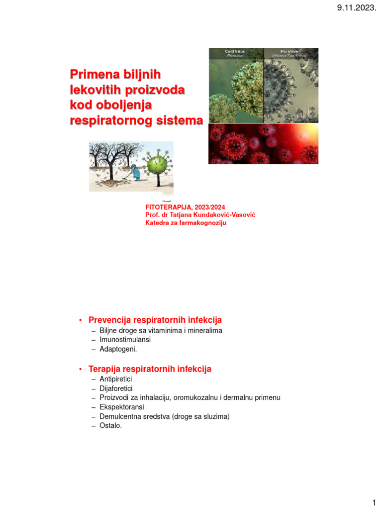 7 Prehlada I Prevencija2024 | PDF