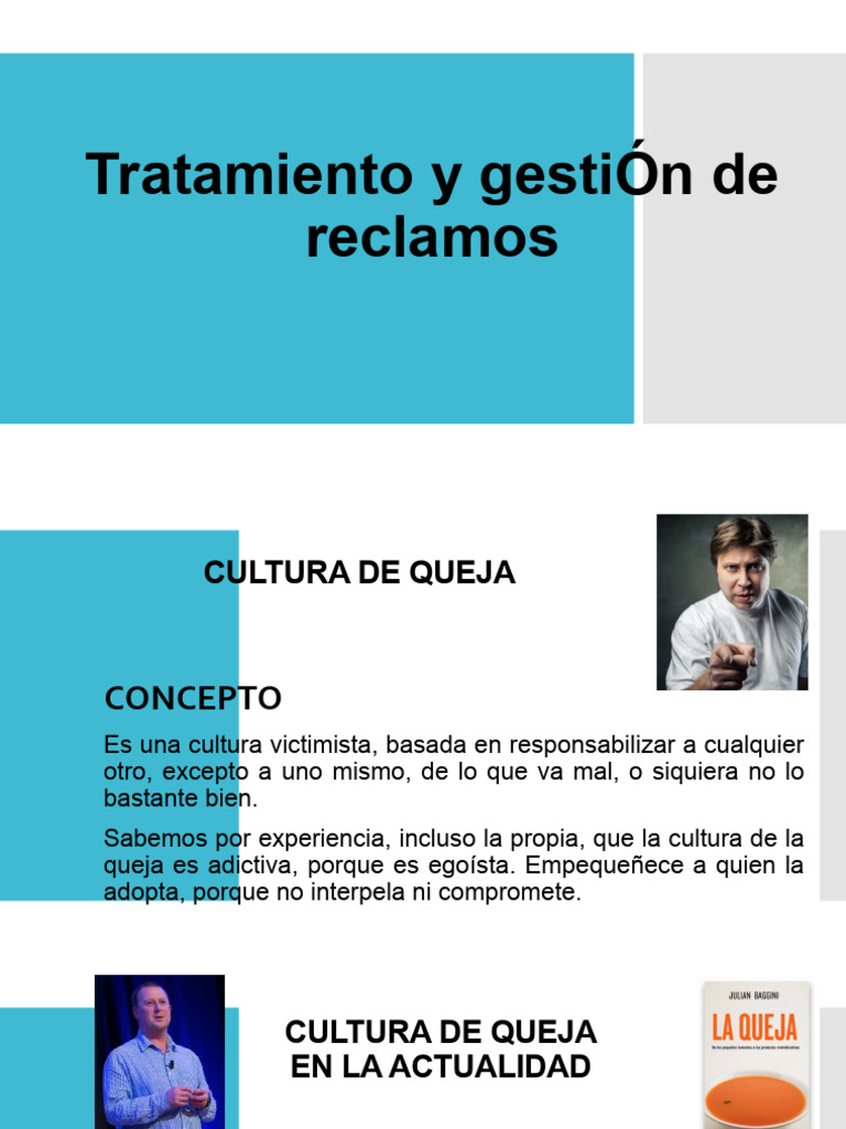 Tratamiento y Gestión de Reclamos | PDF | Servicio al Cliente | Business