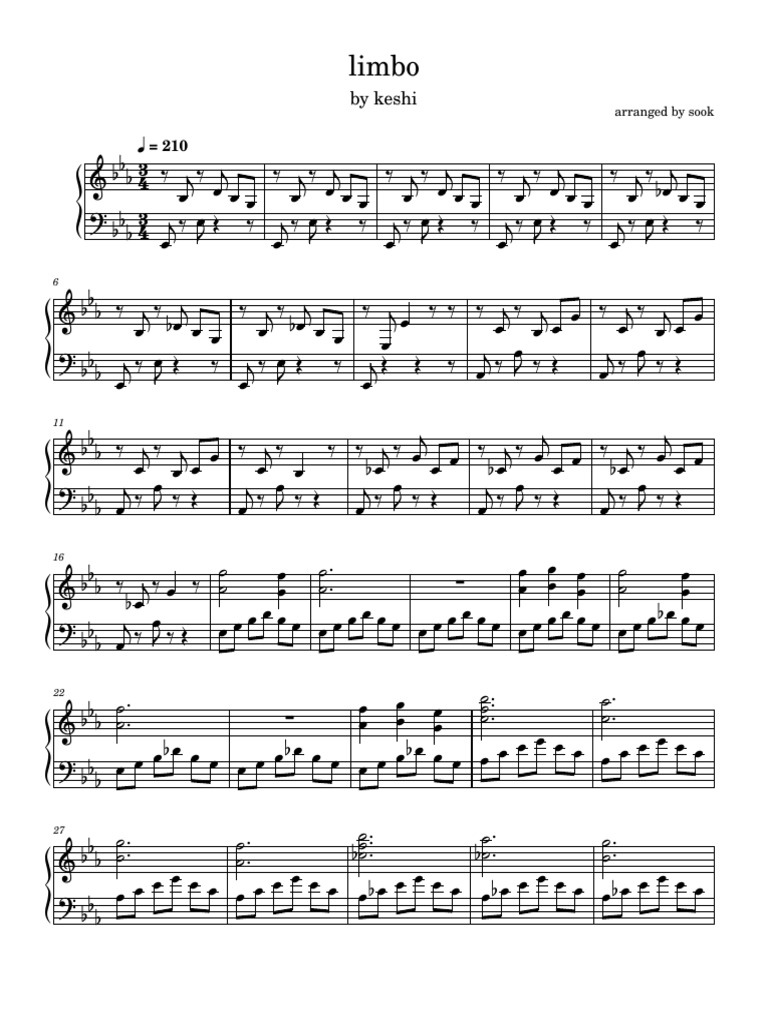 LIMBO by Keshi | PDF