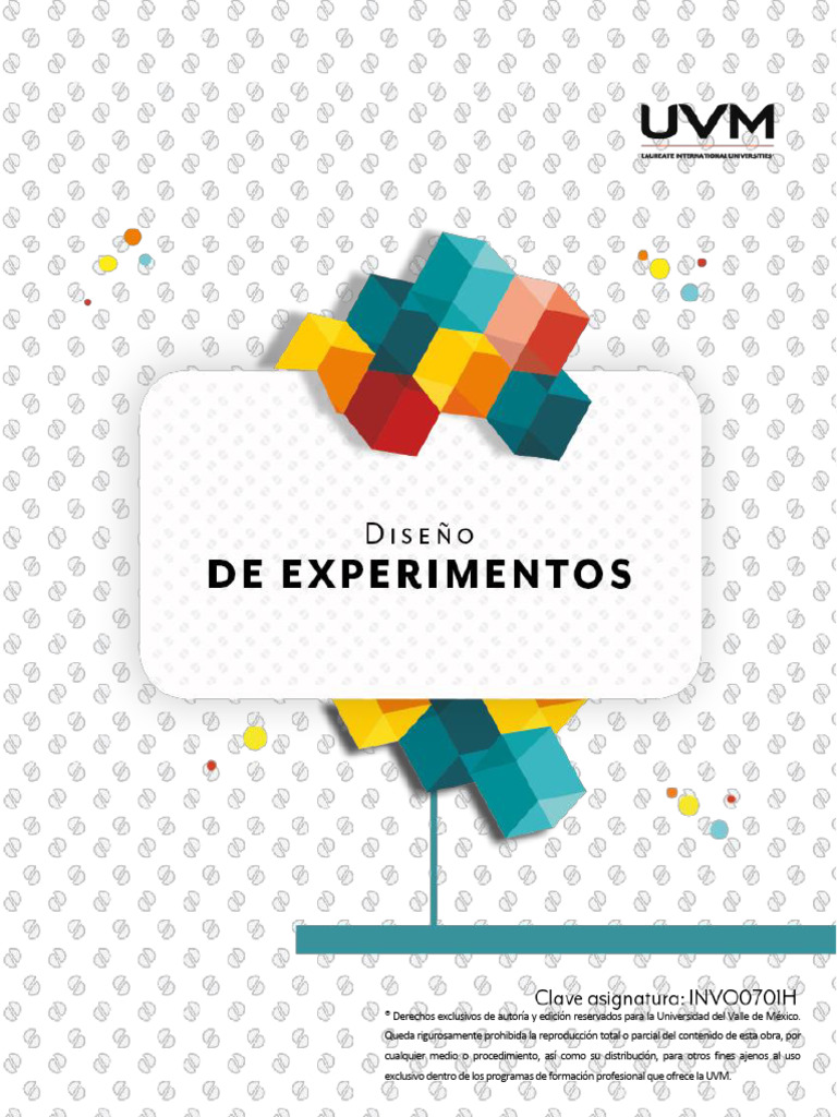 DIG - Diseño de Experimentos | PDF | Diseño de experimentos | Experimentar