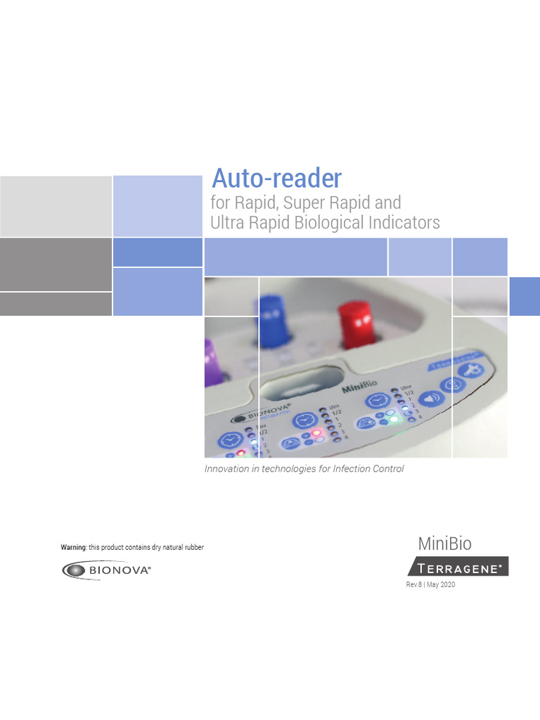Manual Minibio Rev.8 1 | PDF | Electrical Connector | Sterilization ...