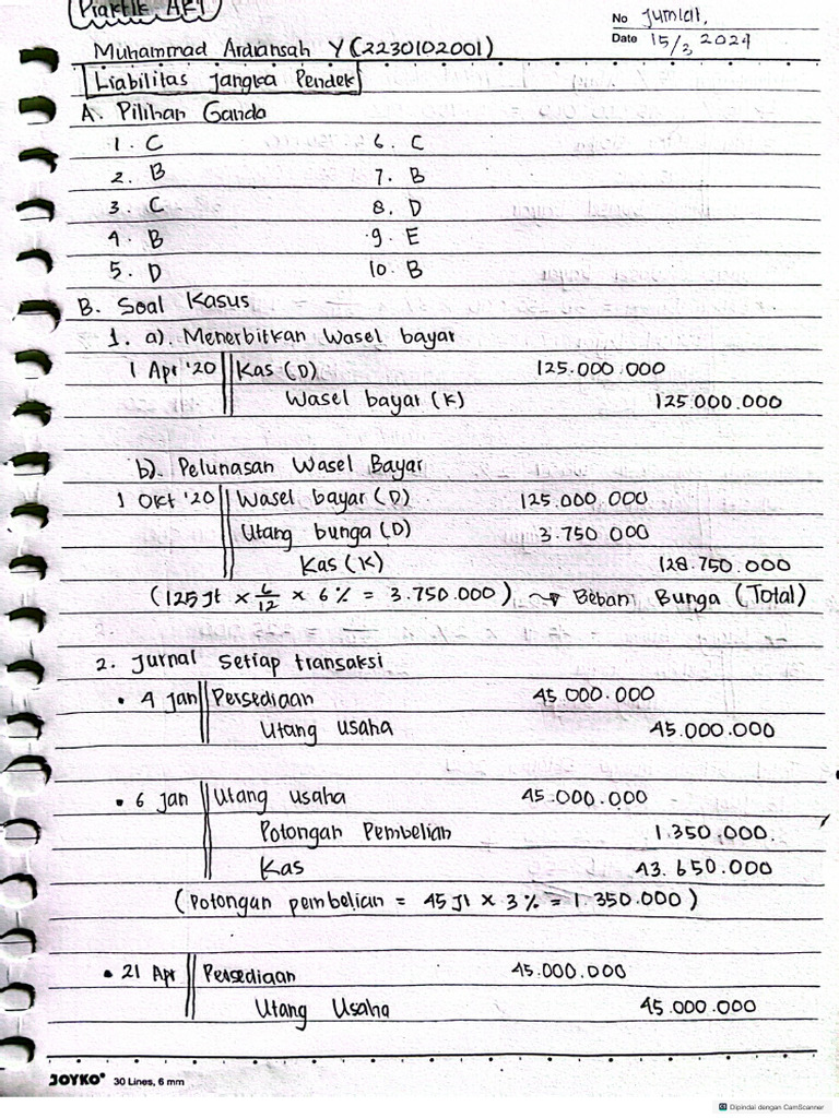 2001 Muhammad Ardiansah PAK1 Pert 6 | PDF