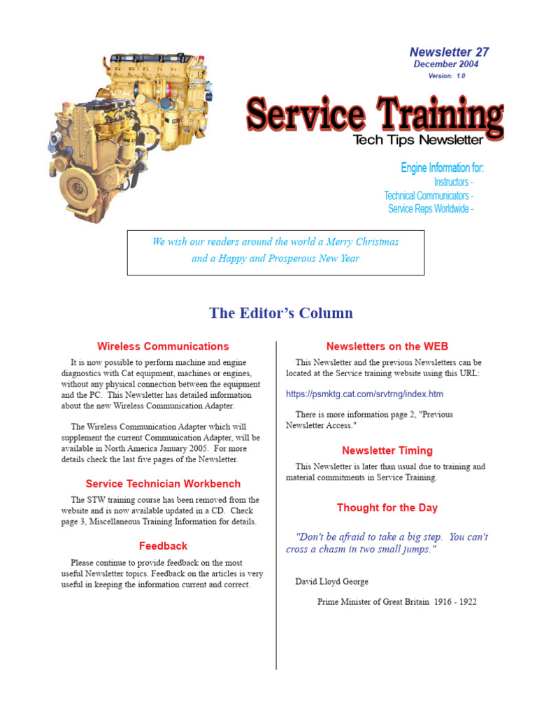Service Training Tips | PDF | Fuel Injection | Internal Combustion Engine
