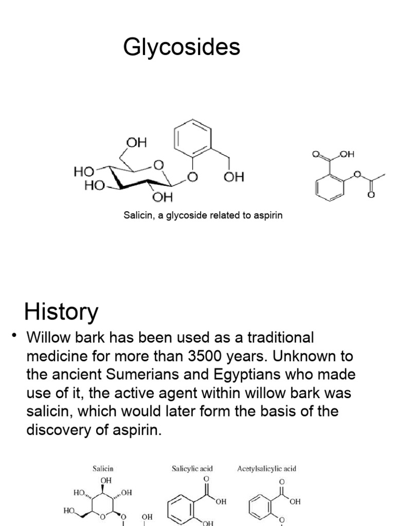 Glycosides - Part 1 | Download Free PDF | Organic Compounds | Chemistry