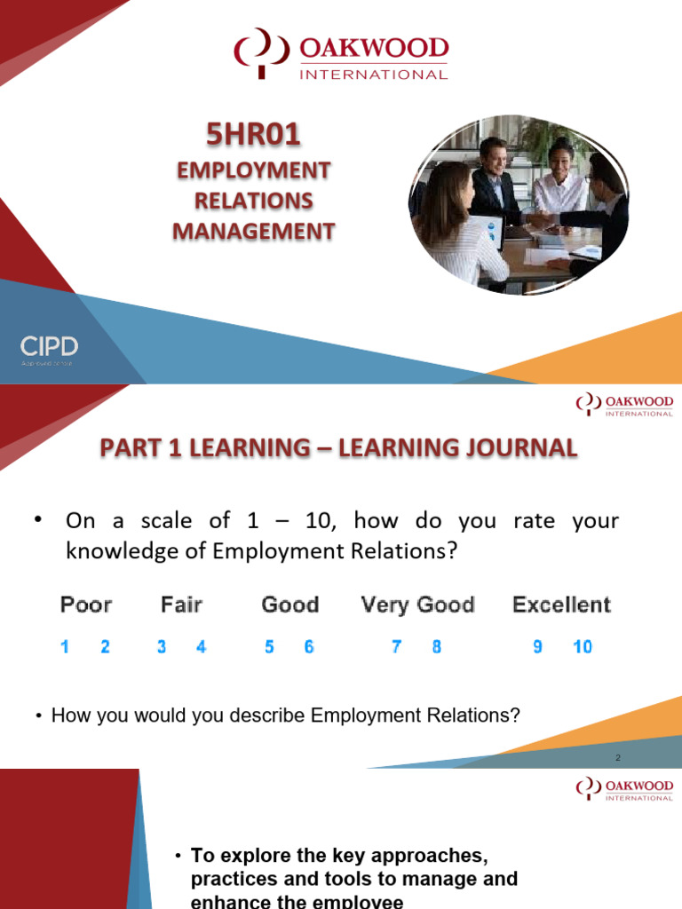 5HR01 Learner Slide Deck Employee Relations Management | PDF ... 5HR01 Learner Slide Deck Employee Relations Management | PDF ...