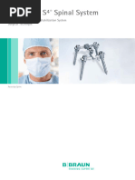 DEPUY SYNTHES - Expedium 5.5 | PDF | Vertebra | Screw
