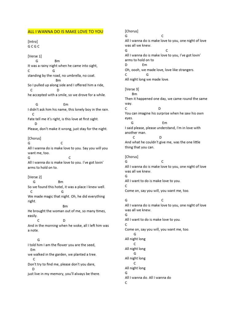 Romantic Encounter Ballad | PDF