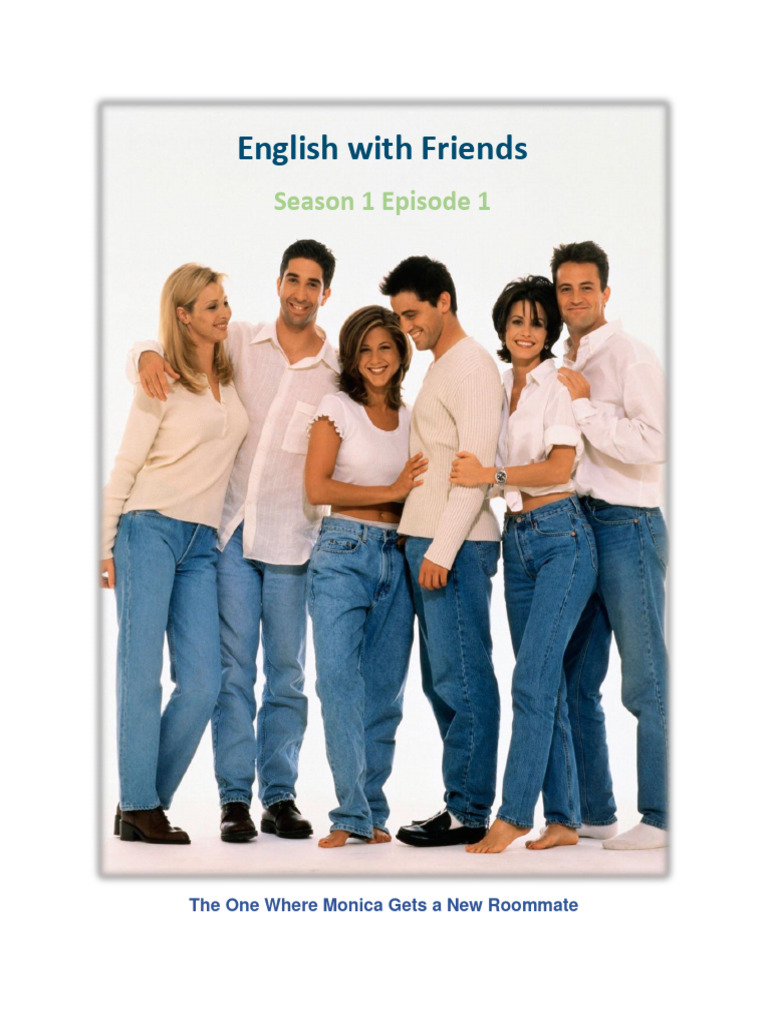 Friends Script. S01E01 | PDF | Friends