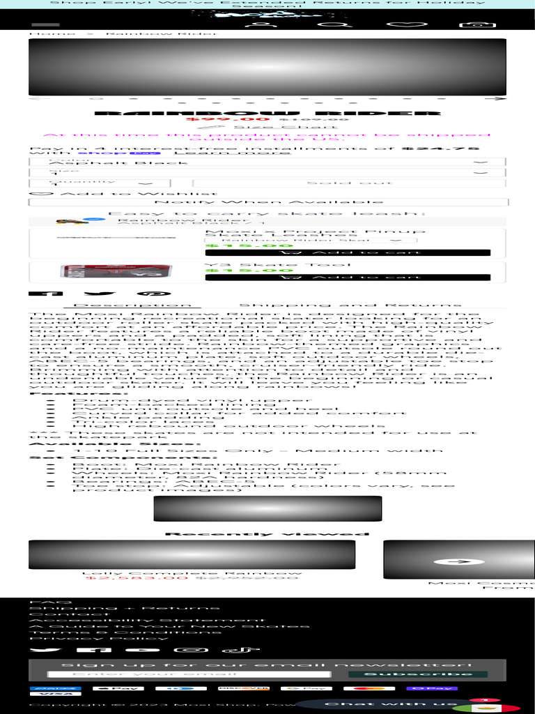 Moxi Rainbow Rider - Moxi Shop | PDF | Shoe